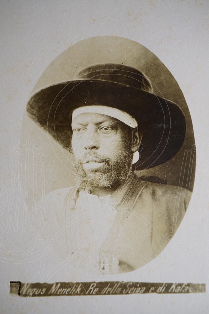 Ueizero Taitu, Regina dello Scioa ; Negus Menelik, Re dello Scioa e di ...