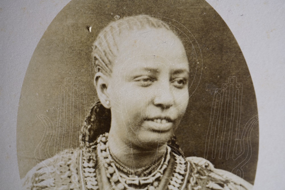 Ueizero Taitu, Regina dello Scioa ; Negus Menelik, Re dello Scioa e di ...